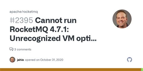 Cannot Run Rocketmq 471 Unrecognized Vm Option Useconcmarksweepgc