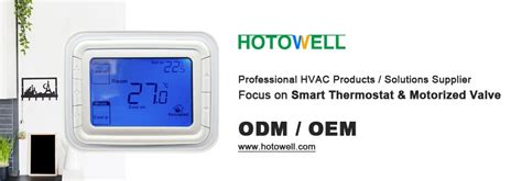 2 Pipe Modulating Valve Output Digital 3 Speed Fan Coil Manual Room Thermostat