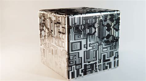 Procedural Tech Panel Material Blendernation