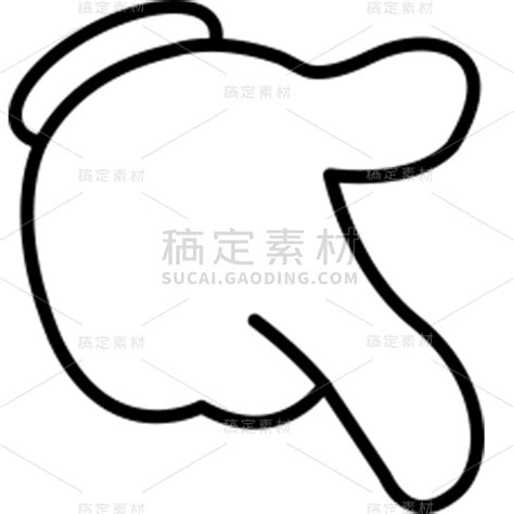 手指卡通图片 高清手指卡通素材下载 手指卡通素材大全 稿定设计