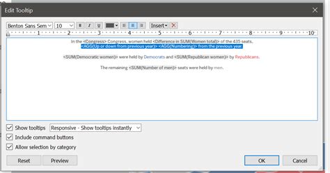 Using Calculated Fields To Create Dynamic Tooltips In Tableau The