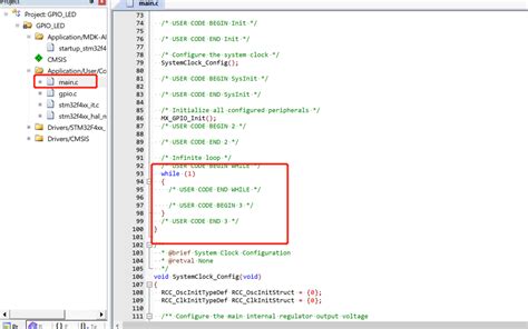 Stm32cubemx和keli5系列基础教程——gpio输入输出的实现 Csdn博客
