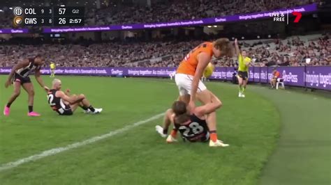 AusCAPS Aaron Cadman Nude In GWS Vs Collingwood