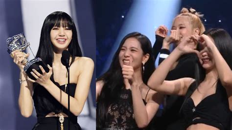 Blackpink Has The Most Wholesome Reaction To Lisas Historic Win At Mtv
