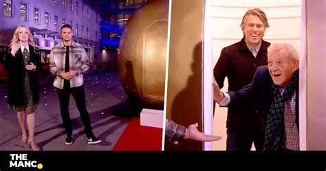 Viewers Baffled As Ian McKellen And John Bishop Hatch From Giant Golden