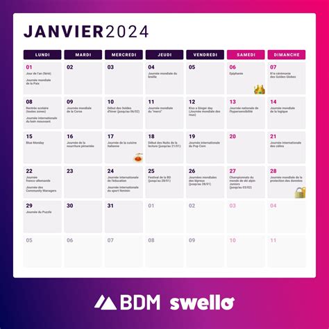 Calendrier Marketing 2024 Les Dates Clés