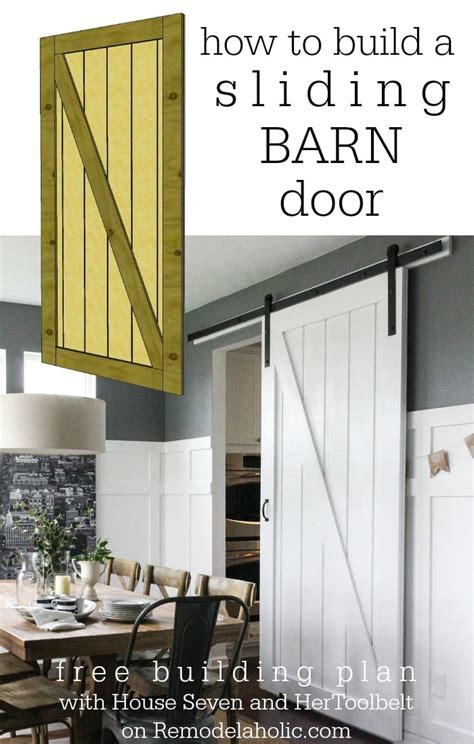 Sliding Barn Doors Diy Sliding Barn Door Plans