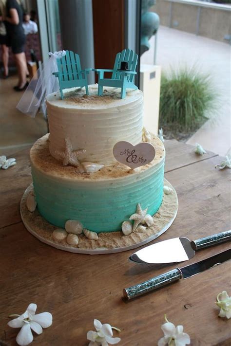 Simple Beach Wedding Cake Designs Three Tier Wedding Cakes Quality