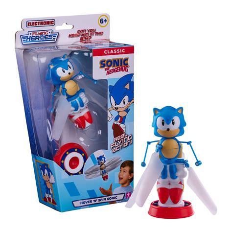 Character Options Flying Heroes Hover And Spin Sonic The Hedgehog Desertcart India