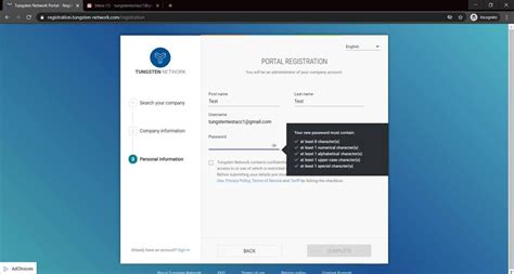 How To Register On Tungsten Network Tungsten Network