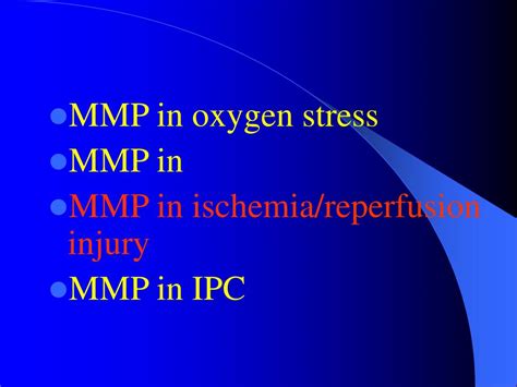 Ppt Mitochondrial Membrane Potential Mmp Powerpoint Presentation