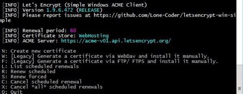 Issuebug With Letsencrypt General Questions Solidcp Forum