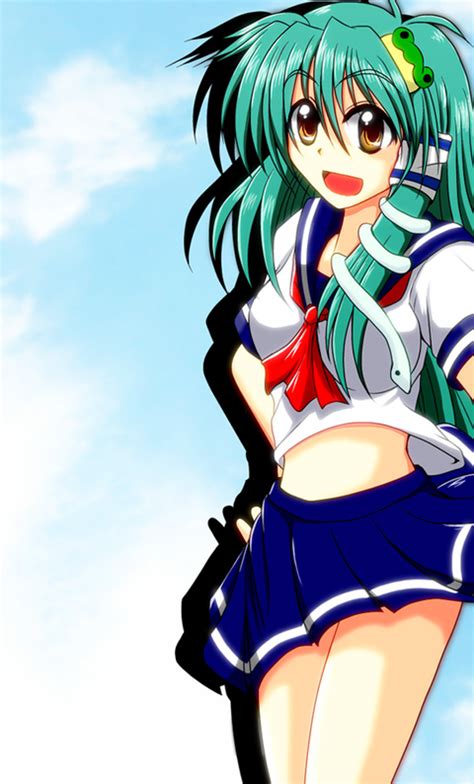 Tinami イラスト 制服早苗さん