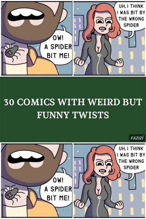 30 Comics With Weird But Funny Twists Artofit