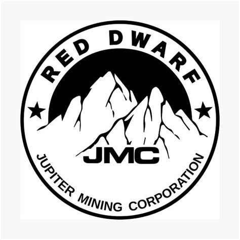 Red Dwarf Jmc Jupiter Mining Corporation Sign Logo Photographic Print