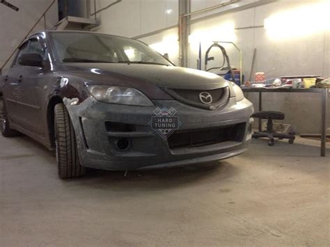 Передний бампер AUTOEXE Mazda 3 BK 2003-2009 хетчбек. Купить передний ...