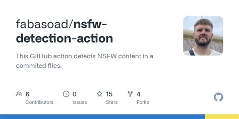 GitHub Fabasoad Nsfw Detection Action This GitHub Action Detects NSFW Content In A Commited