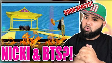 BTS 방탄소년단 IDOL Feat Nicki Minaj Official MV Reaction YouTube