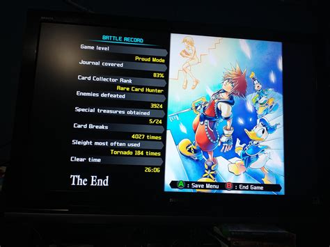 Howd I Do First Time Beating Com Rkingdomhearts