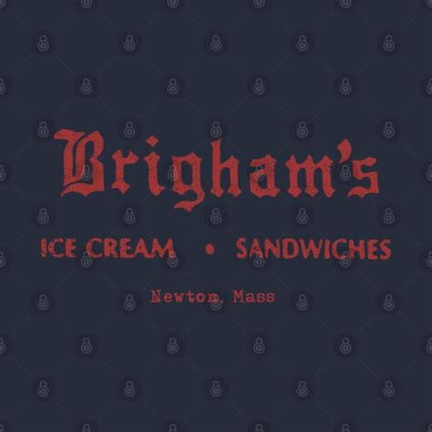 Brighams Ice Cream And Sandwich Parlor Vintage Ice Cream Parlor T