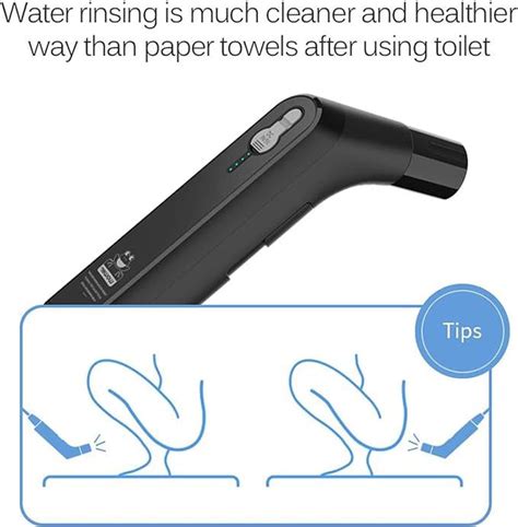 Portable Shattaf Travel Bidet Sprayer For Hygiene Cleaning With 23l W
