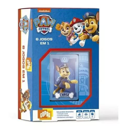 Jogos Patrulha Canina Em Copag Original Paw Patrol Novo Parcelamento Sem Juros