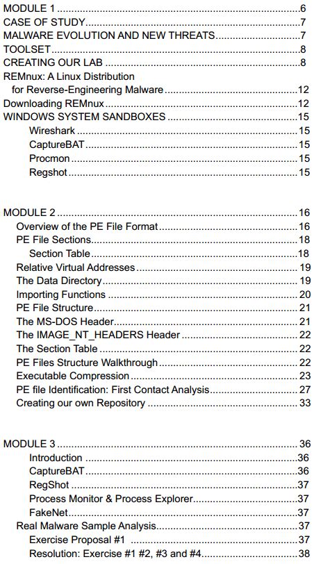 Malware Analysis Starterkit Workshops Ebook Eforensics
