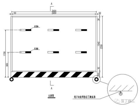 6种常用施工围挡的做法详图围挡倾斜角斑马纹新浪新闻