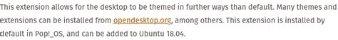 User Themes Not Locatable R Pop Os
