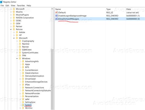 Enable Pin Login And Fingerprint In Windows Avoiderrors