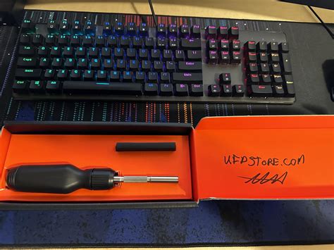 Got My 1 Of 1 Screwdriver From The Ufd Tech Cannonball