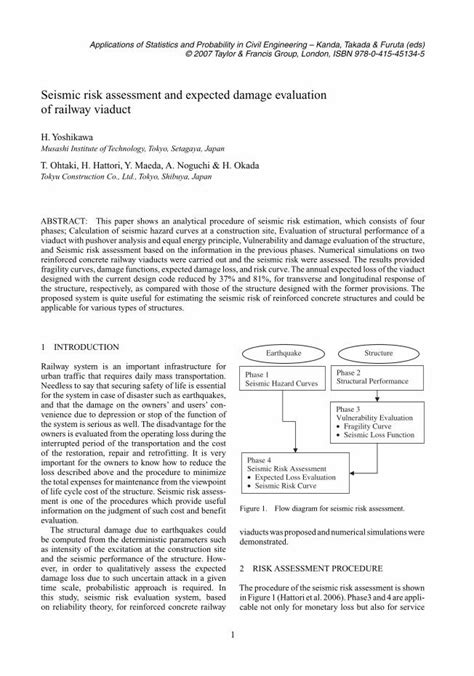 PDF Seismic Risk Assessment And Expected Damage System Is Quite Useful For Estimating The
