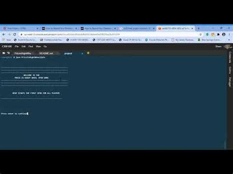 Cs X Final Project Cs Ide Youtube