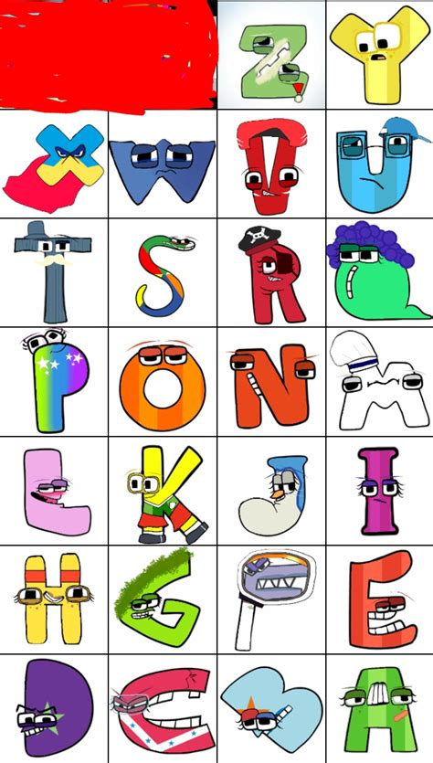 Alphablocks But Theyre Alphabet Lore Fandom