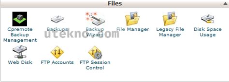 Cara Mengakses File Dan Folder Di Hosting Cpanel • Utekno