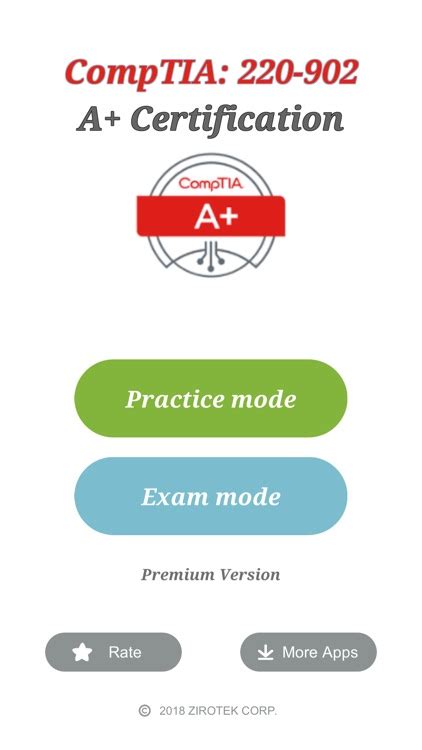 Comptia A Exam 220 902 By Zirotek Corp