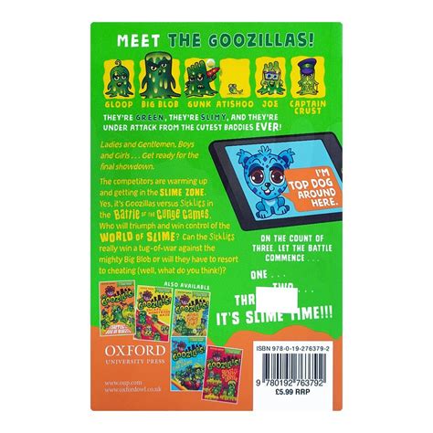 Purchase The Goozillas Battle Of The Gunge Games Book Online At Best