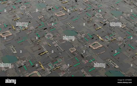 Technological Background Of The Abstract Computer Motherboard Design