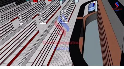 شركة شنقيا Shingea Co تصميم هايبر ماركت تصميمات ارفف سوبر ماركت