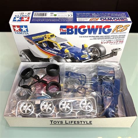 Jual Mainan Rakit Mobil Tamiya Mini 4WD Bigwig RS ORIGINAL Shopee