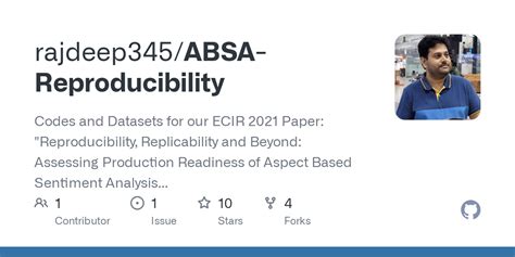 Github Rajdeep Absa Reproducibility Codes And Datasets For Our