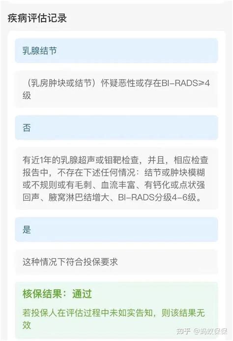 不用除外：乳腺结节3级买重疾险，正常承保！ 知乎
