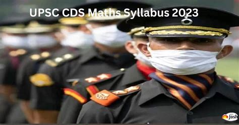 Upsc Cds Maths Syllabus 2023 Pdf Download Important Topics And Latest