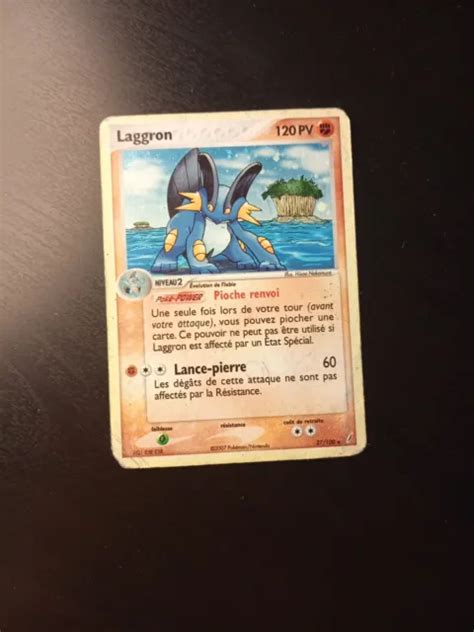 CARTE POKÉMON LAGGRON 27 100 HoloBloc Ex Fr EUR 3 00 PicClick FR