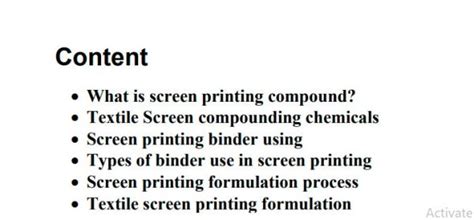 Textile Screen Printing Textile Screen Printing Formula At 1