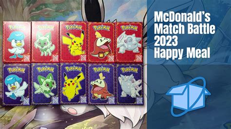 Unboxing Pokemon Tcg Mcdonalds Match Battle 2023 Youtube