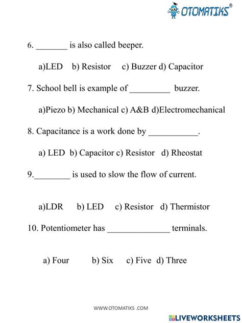 robotics question paper worksheet live worksheets