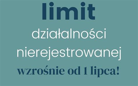Działalność nierejestrowana Wyjaśniam finanse