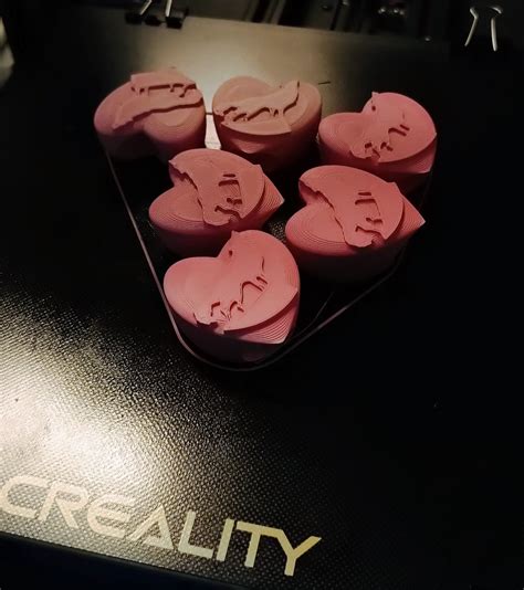 Heart With Wolf Scout Woggle By Baloo 3d Download Free Stl Model