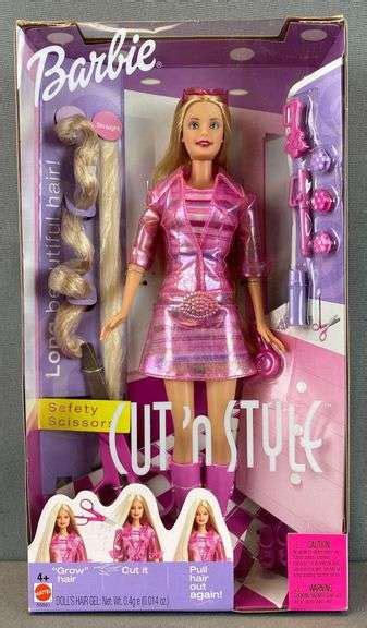 Mattel Barbie Cut N Style Fashion Doll Matthew Bullock Auctioneers